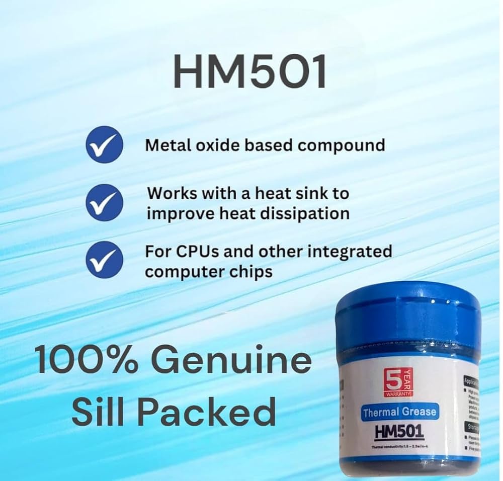 HM501 Heat Sink Grey Thermal Paste/Grease (1PC) | IC CHIPSET